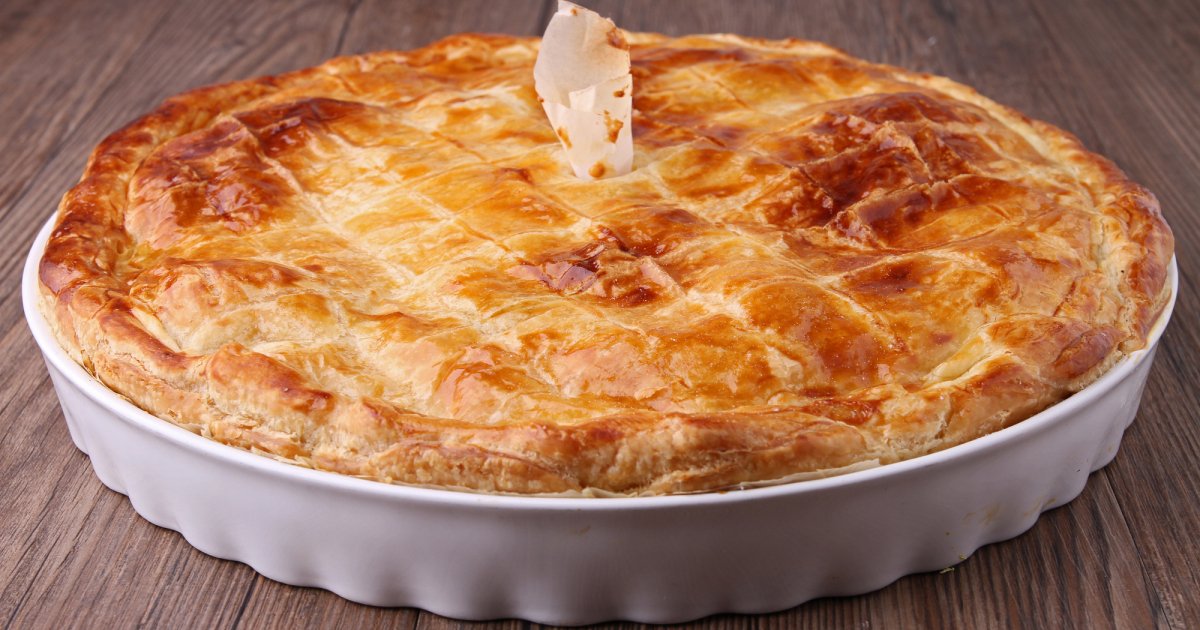 М'ясний пиріг турта - рецепт від українських греків — Шуба