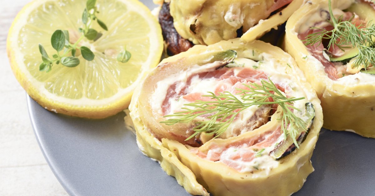 Пікантне різдвяне поліно з рибою — рецепт без випікання — Шуба