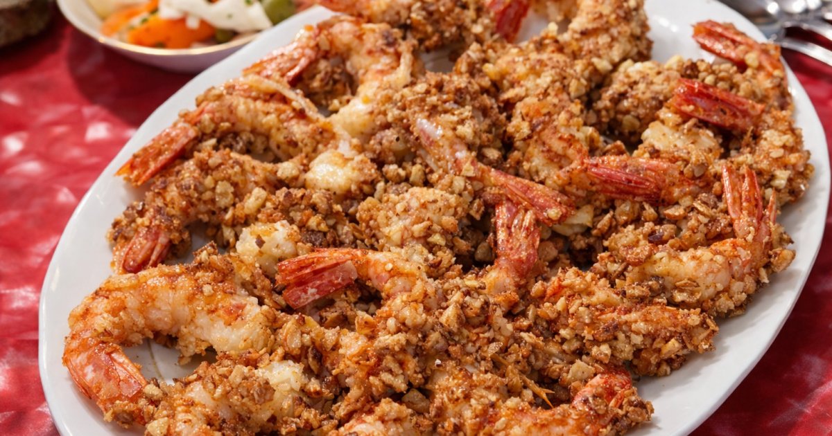 Креветки в горіховій паніровці - покроковий рецепт швидкої закуски і як ...