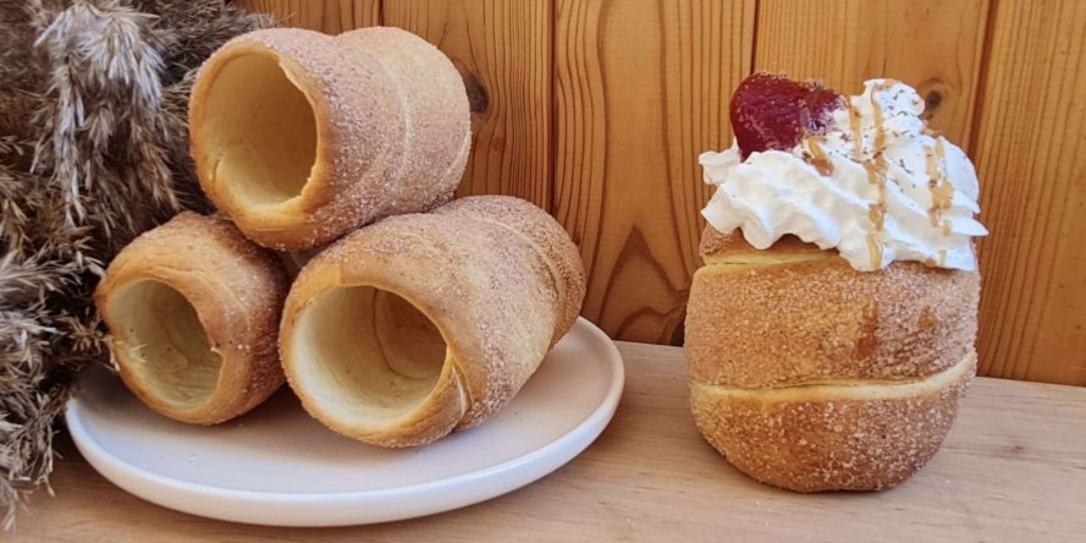 Домашні трдельники - простий рецепт на дріжджах і молоці — Шуба