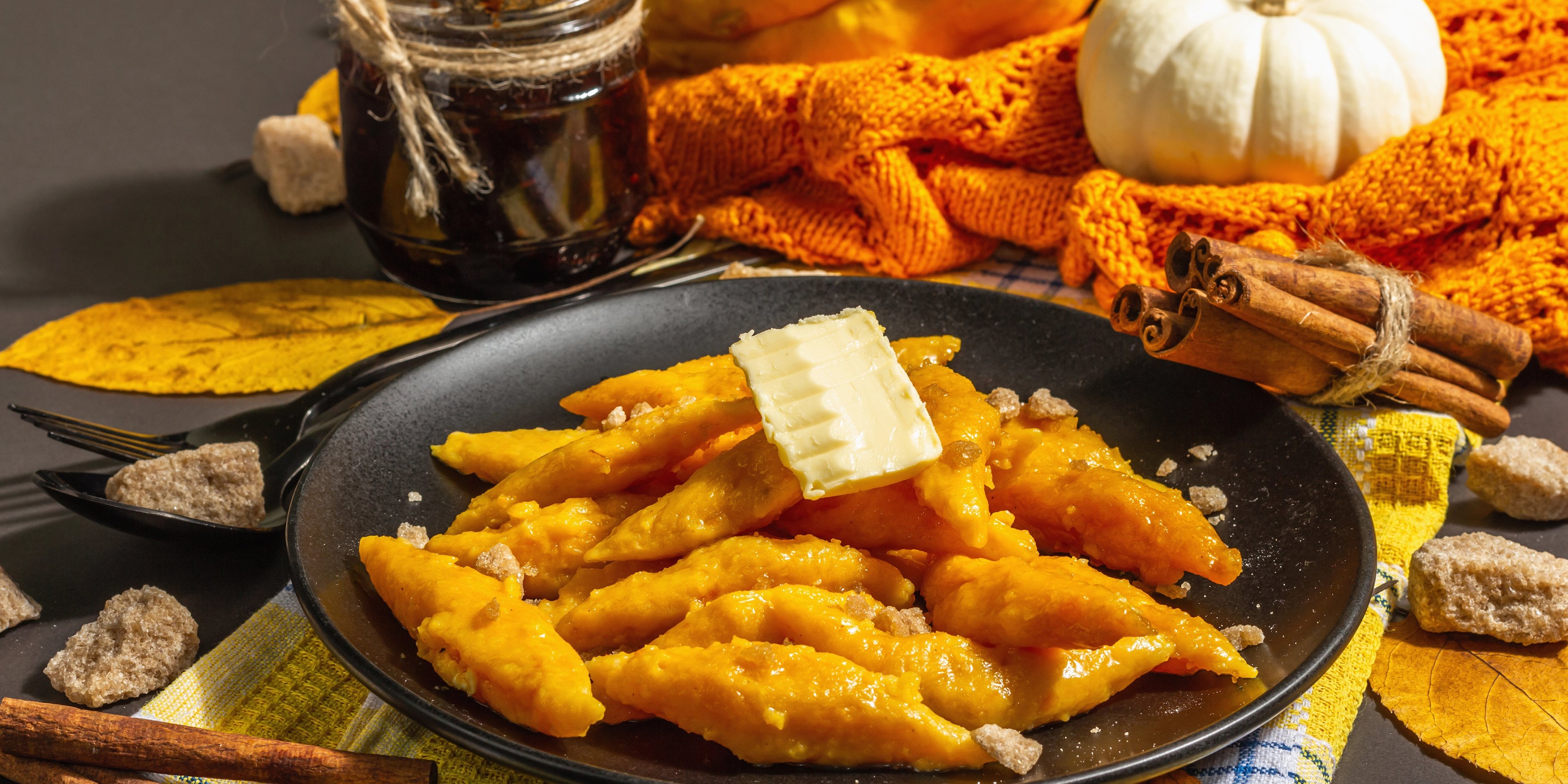 Гарбузові вареники з картоплею – рецепт — Шуба