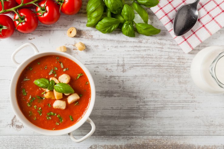 Холодні томатні супи - 7 рецептів від спеки - як приготувати і їсти — Шуба